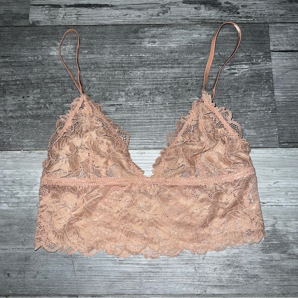 Free People | Intimates & Sleepwear | Free People Intimately Lace Nude ...